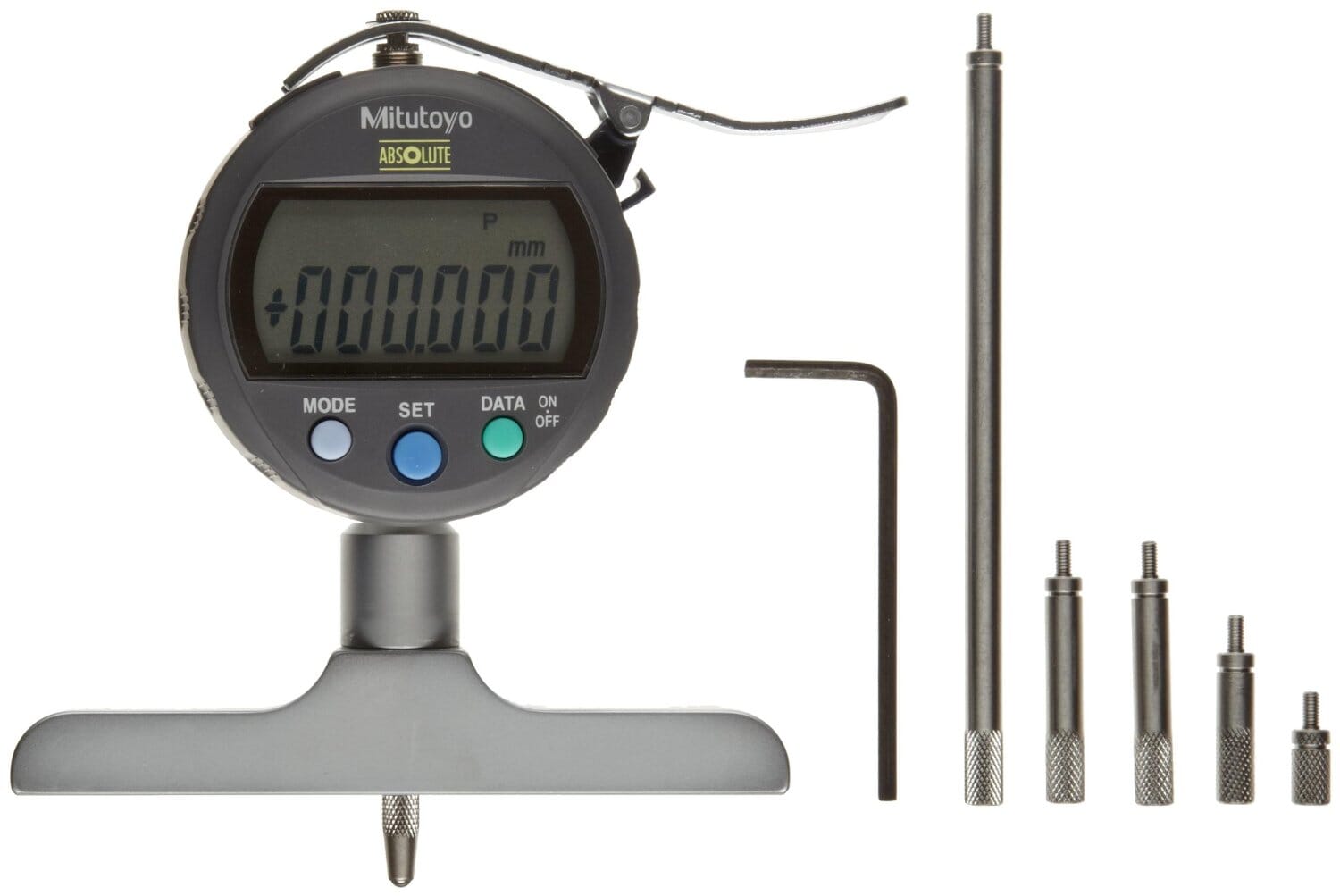 Mitutoyo Digimatic Depth Gauge 0 - 200mm x 0.01mm - Buy Tools Online